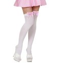 Köp Stay Ups Rosa Rosett Strumpor Vita Här - Snabb Leverans - Temashop.se