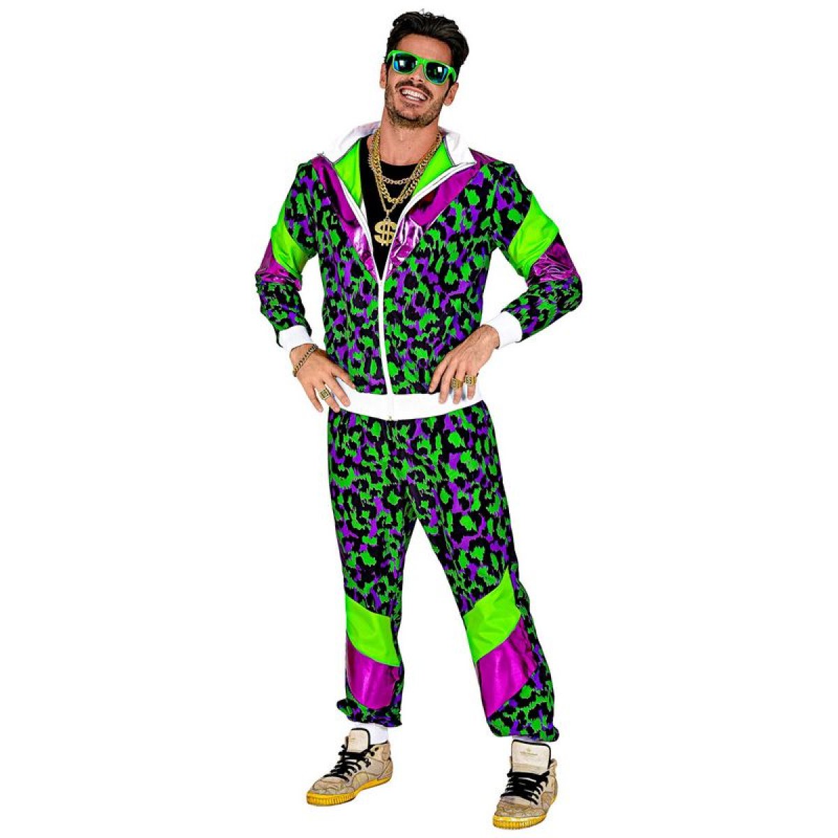 Köp 80-tal Träningsoutfit Neon Maskeraddräkt Här - Snabb Leverans ...