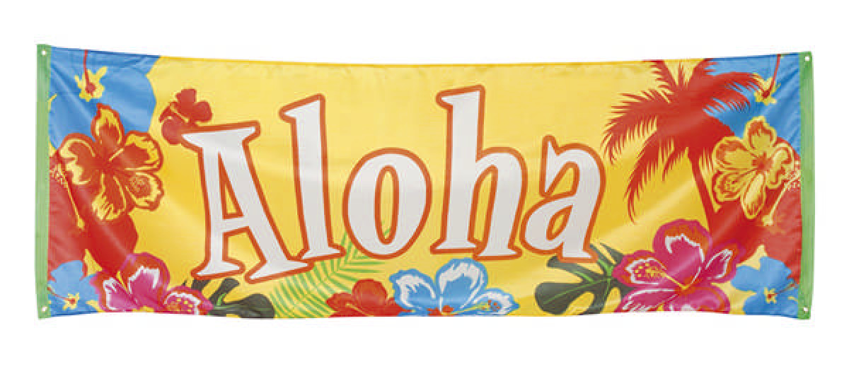 Köp Aloha Banner Här - Snabb Leverans - Temashop.se