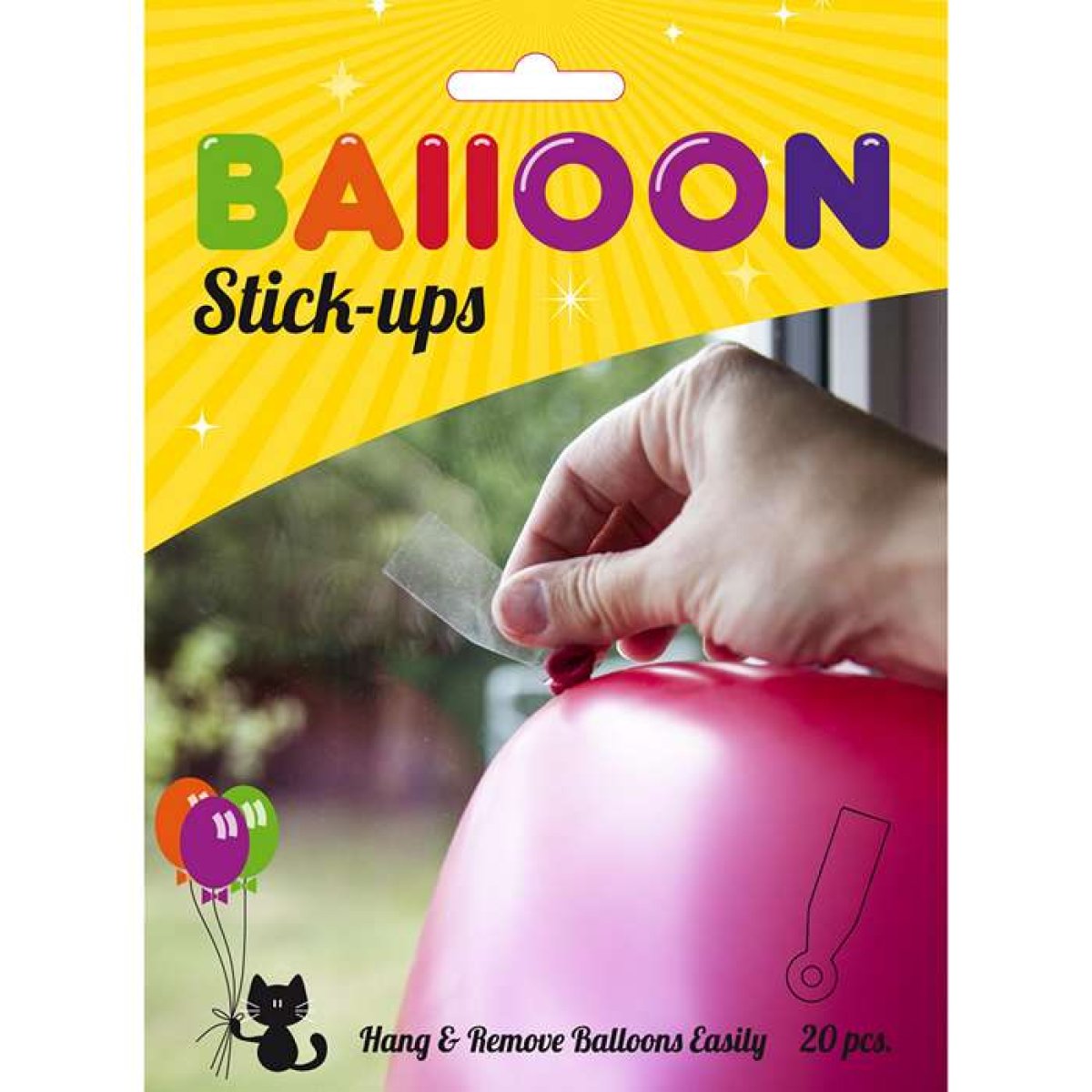 Köp Ballong Stick-Ups Här - Snabb Leverans - Temashop.se