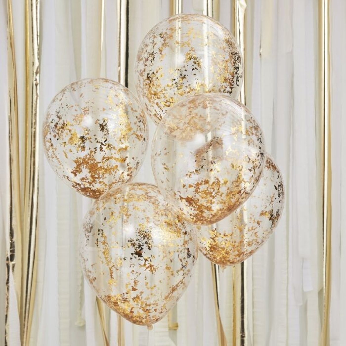 Köp Chunky Glitter Konfetti Ballonger Guld Här - Snabb Leverans ...