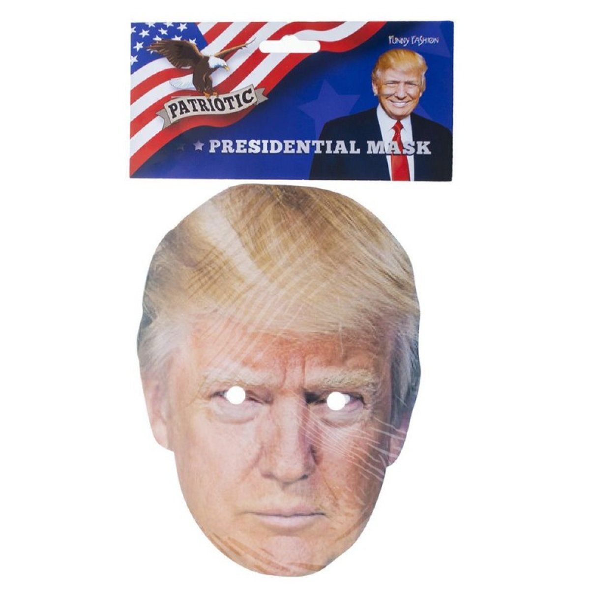 Köp Donald Trump Pappersmask Här - Snabb Leverans - Temashop.se