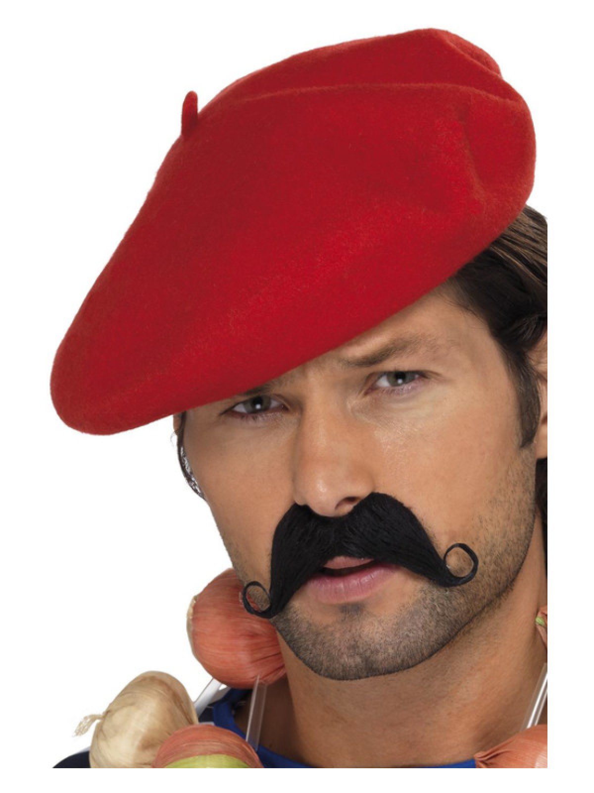 Köp Fransk Basker Röd Här - Snabb Leverans - Temashop.se