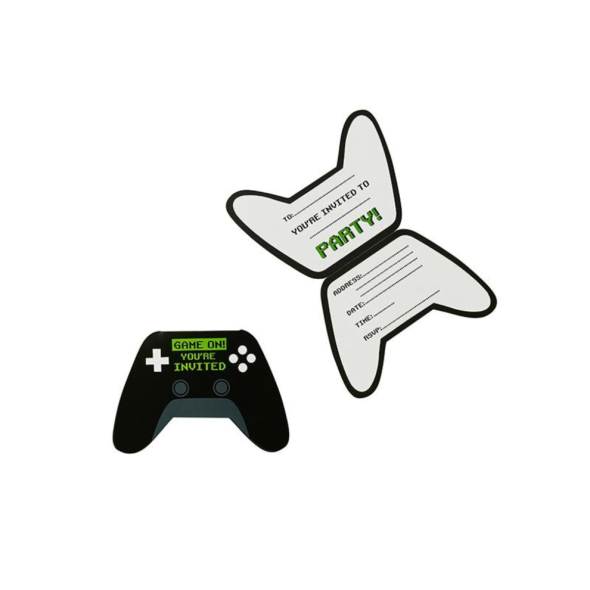 Köp Gaming Inbjudningskort Här - Snabb Leverans - Temashop.se