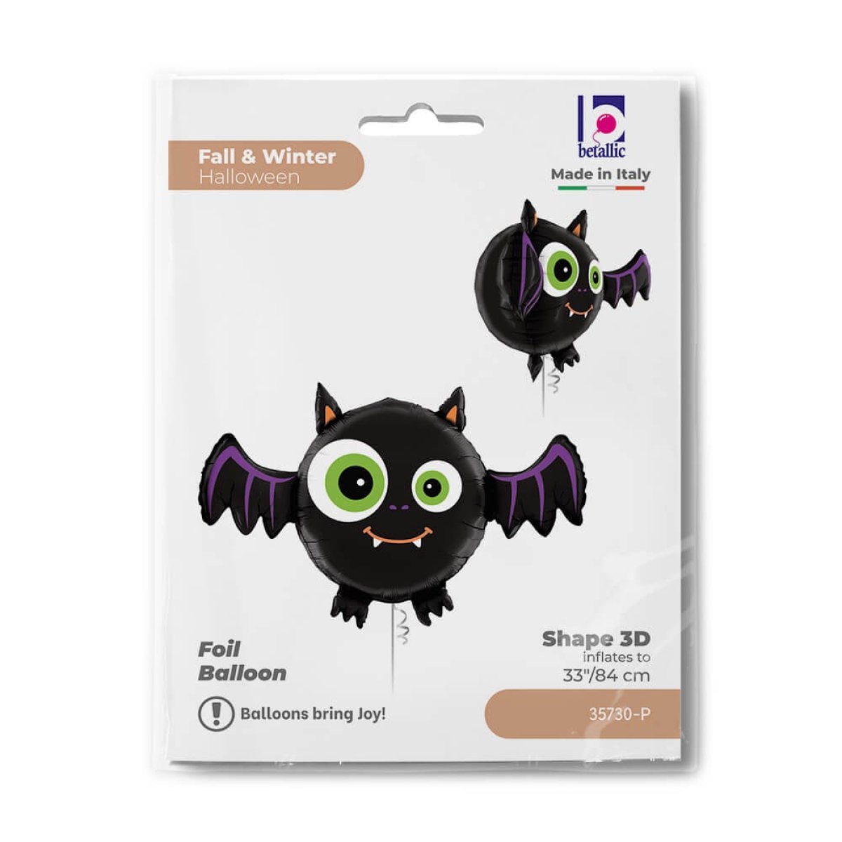 Köp Fladdermus Folieballong Halloween Här - Snabb Leverans - Temashop.se
