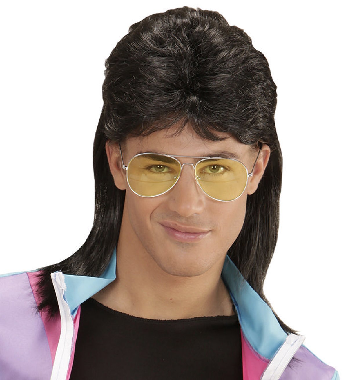 Köp 80-tal Mullet Peruk & Glasögon Här - Snabb Leverans - Temashop.se