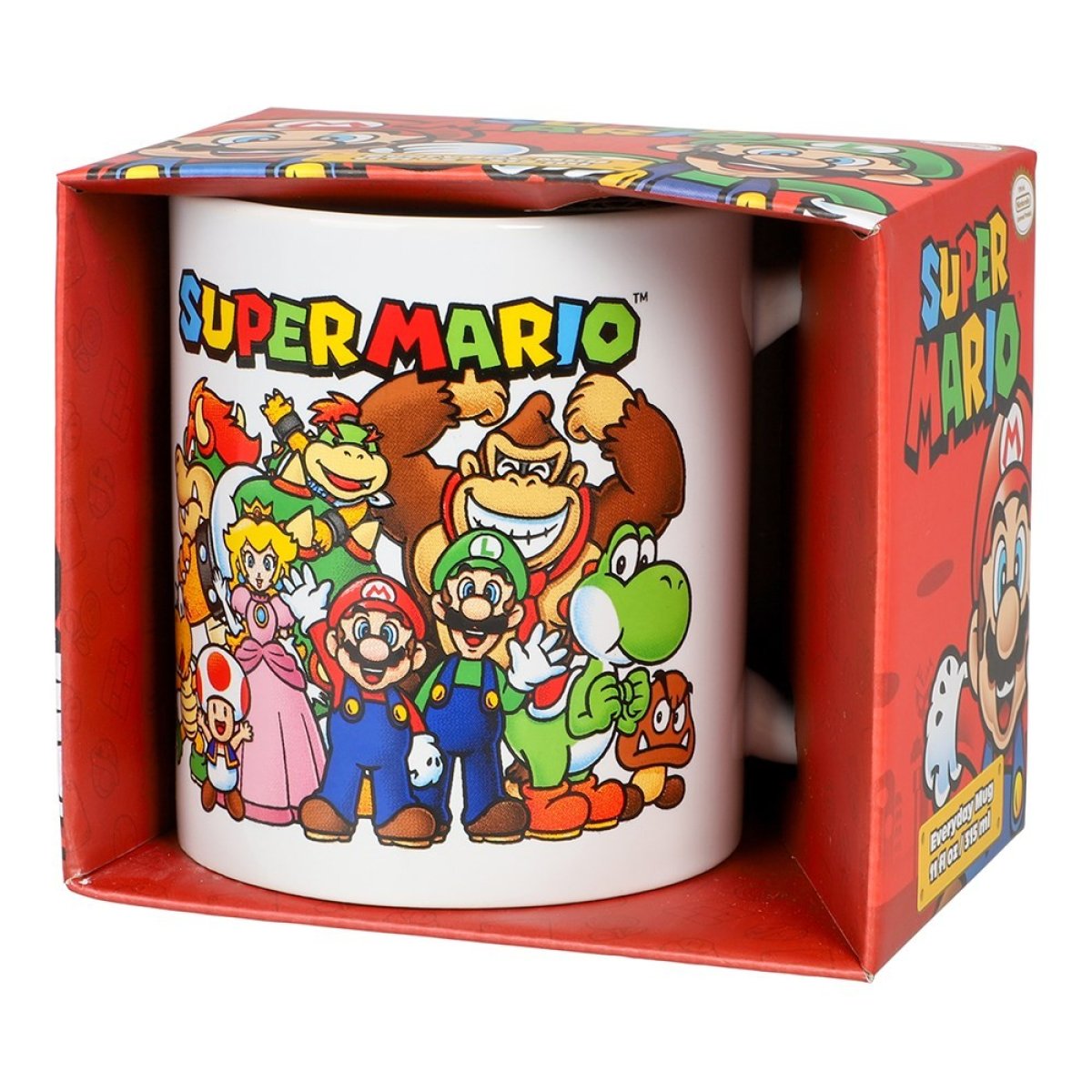 Köp Super Mario® & Vänner Mugg Här - Snabb Leverans - Temashop.se