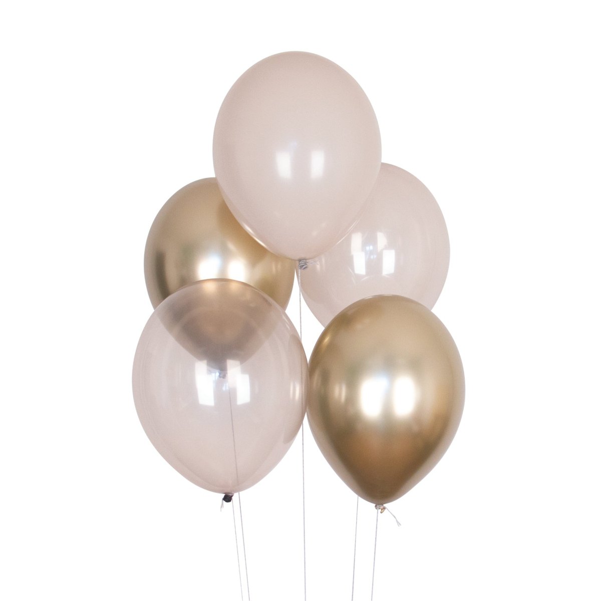 Köp Ballonger Guld Mix Här - Snabb Leverans - Temashop.se