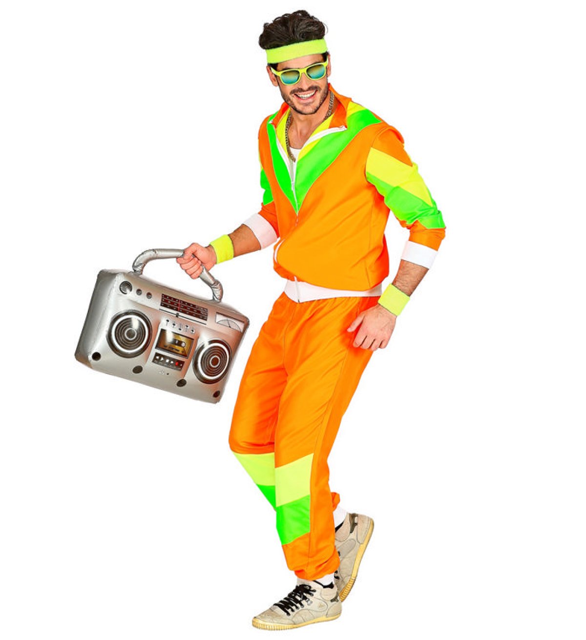 Köp Neon 80-tal Träningsoverall Maskeraddräkt Här - Snabb Leverans ...