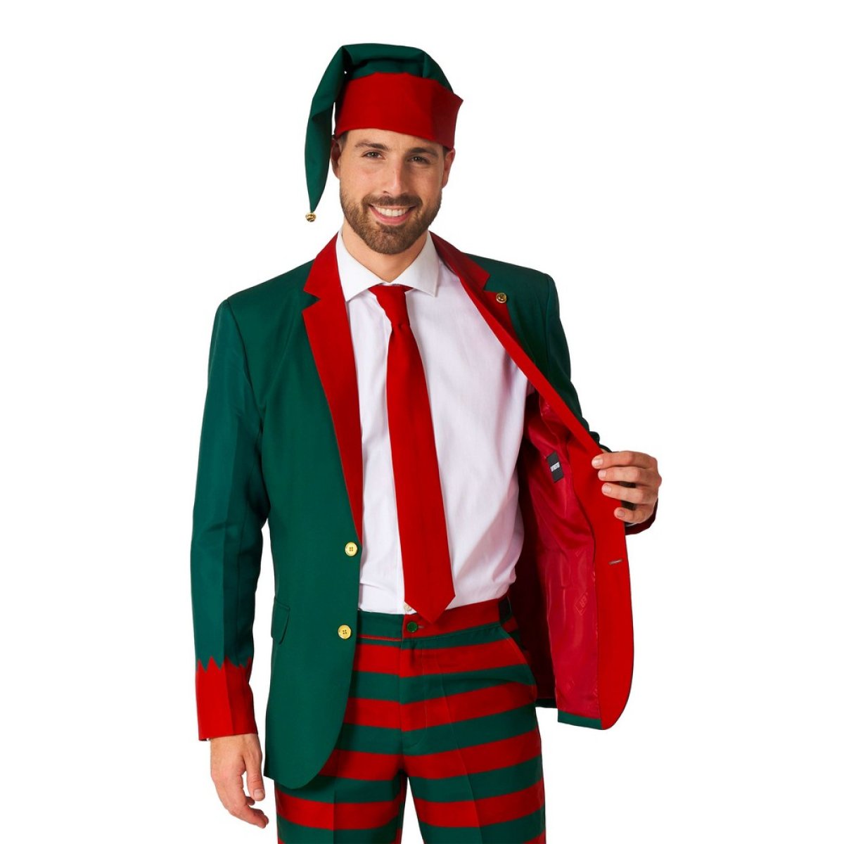 Köp Suitmeister® Jolly Elf Kostym Här - Snabb Leverans - Temashop.se