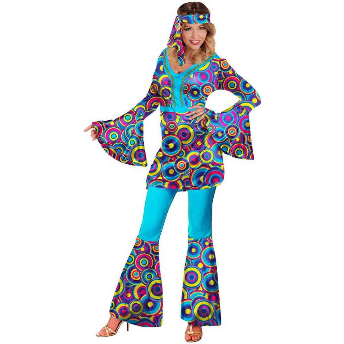 Köp 70-tal Bubbly Groove Maskeraddräkt Här - Snabb Leverans - Temashop.se