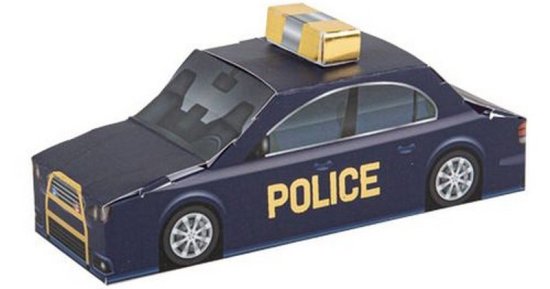 Köp Polisbil Centerpiece Dekoration Här - Snabb Leverans - Temashop.se