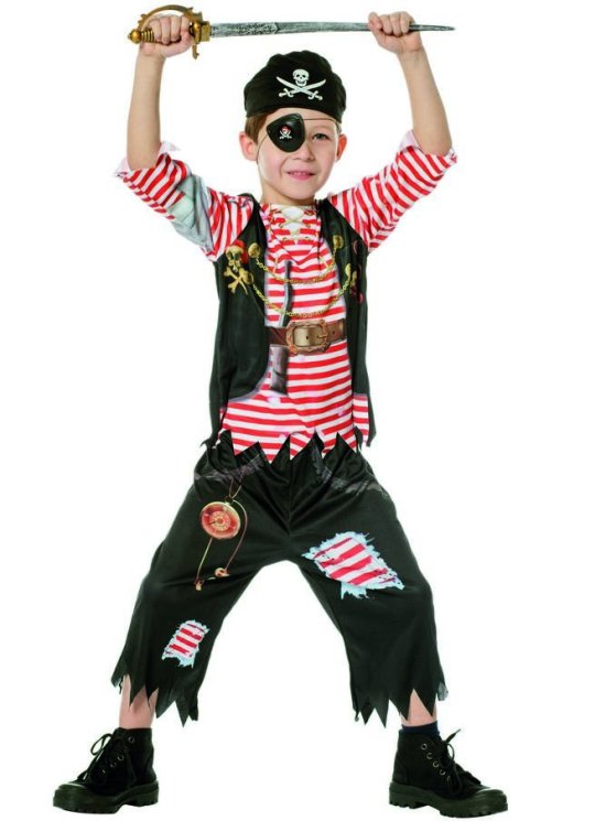 Pirat utklädnad - Köp piratkläder till barn och vuxen på Temashop.se