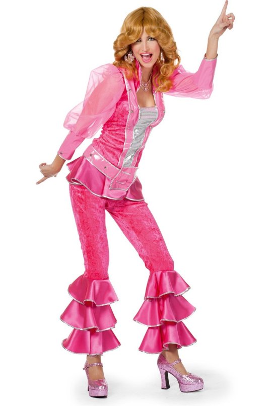 Köp Blå 70-tal Dancing Queen Maskeraddräkt Här - Snabb Leverans ...