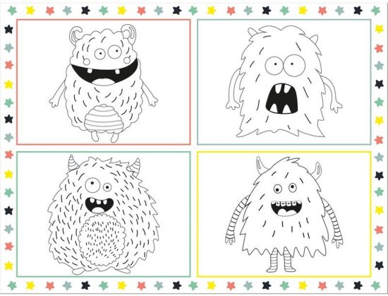 Köp Monster Bash Tallrikar Här - Snabb Leverans - Temashop.se