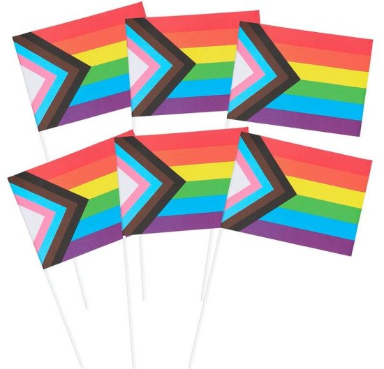 Köp Progress Pride Flagga Konfetti Här - Snabb Leverans - Temashop.se