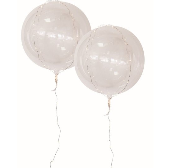Köp Exklusiv Vit LED Ballong Transparent Här - Snabb Leverans - Temashop.se