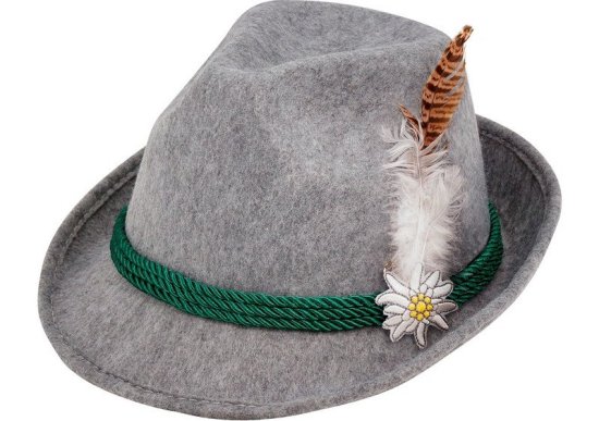 Köp Tyrolerhatt Tyskland Grå Här - Snabb Leverans - Temashop.se